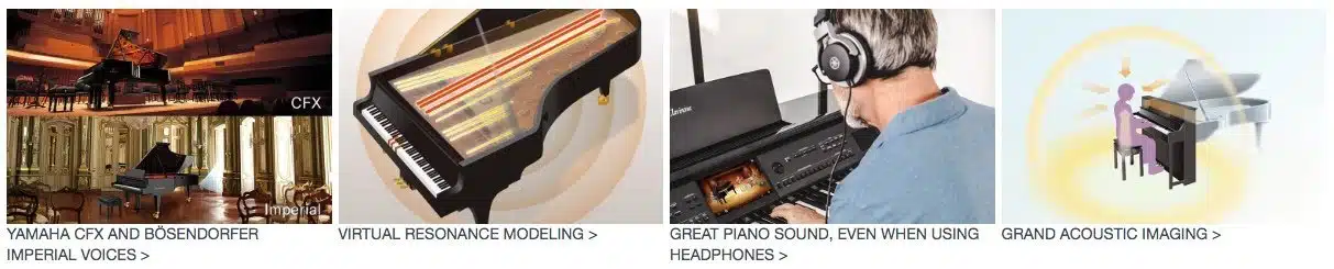 Yamaha Clavinova CVP-909 | Faust Harrison Pianos