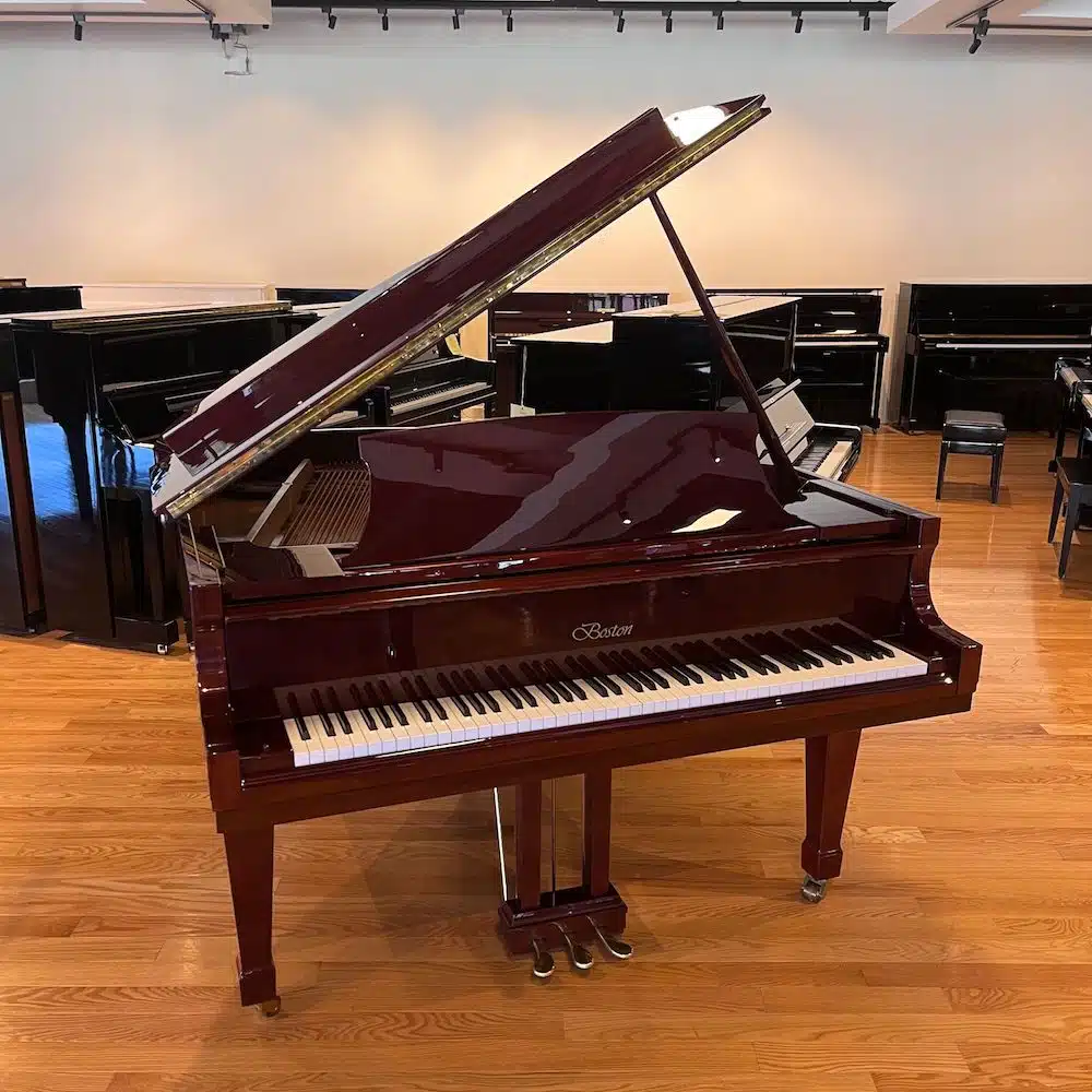 Boston Piano, Model GP163 PM Polished Mahogany, 1992 | Faust Harrison ...