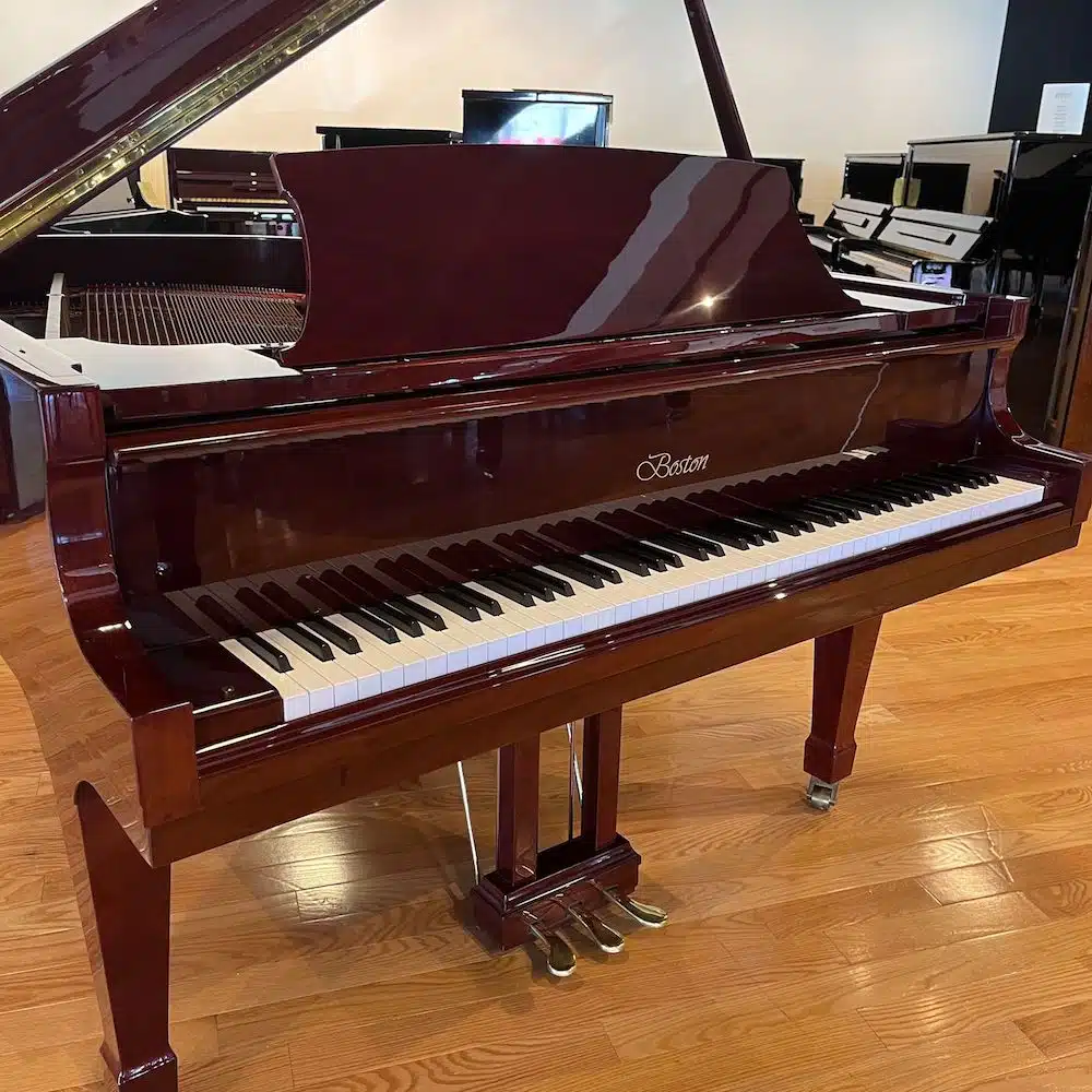 Boston Piano, Model GP163 PM Polished Mahogany, 1992 | Faust Harrison ...
