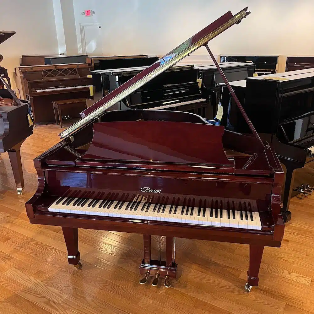 Boston Piano, Model GP163 PM Polished Mahogany, 1992 | Faust Harrison ...
