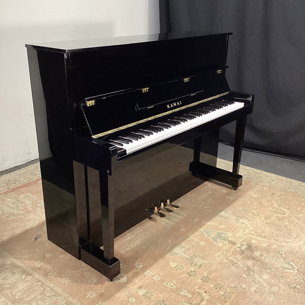 Kawai Piano, Model CX-21D Polished Ebony, 1997 | Faust Harrison Pianos