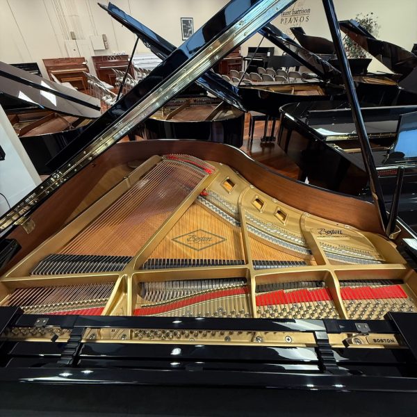 Boston Piano, Model GP 156 PE Polished Ebony, 2003 | Faust Harrison Pianos