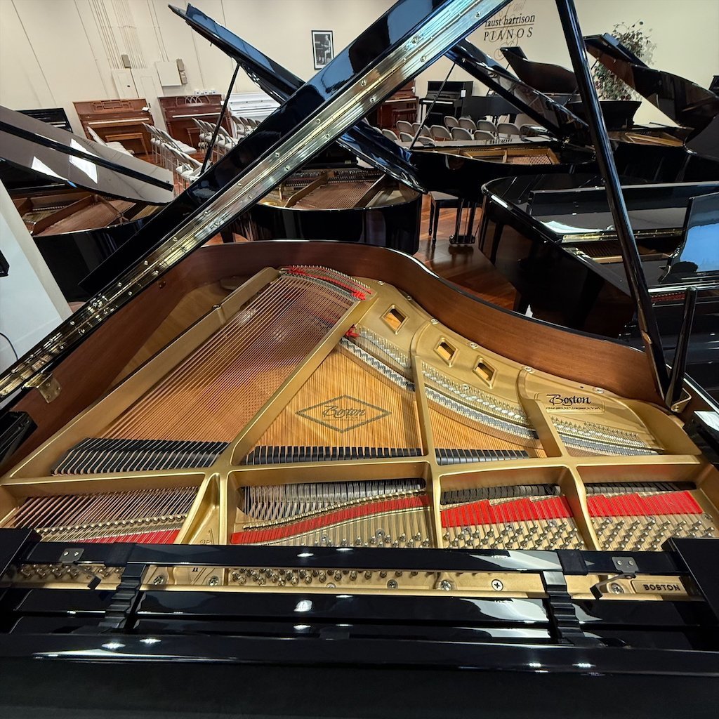 Boston Piano, Model GP 156 PE Polished Ebony, 2003 | Faust Harrison Pianos
