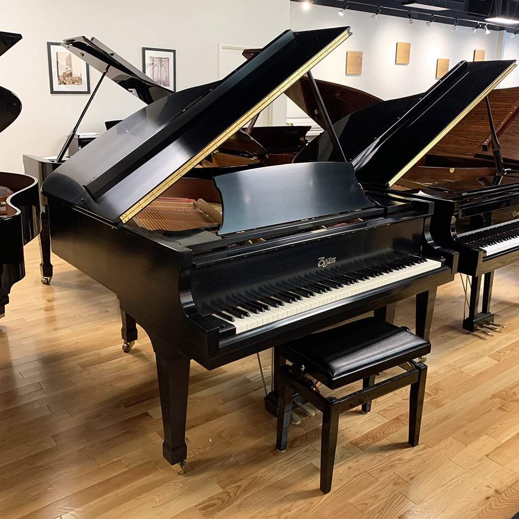Boston Piano, Model GP163 SE Satin Ebony, 2007 | Faust Harrison Pianos