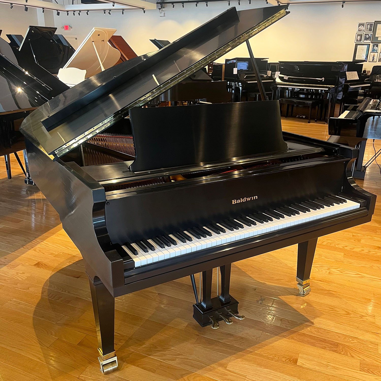 Baldwin Piano, Model R SE Satin Ebony, 1997 | Faust Harrison Pianos