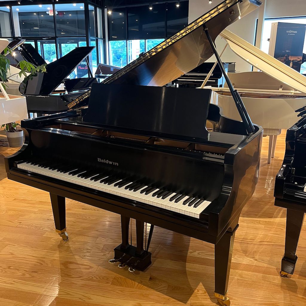 Baldwin Piano, Model R SE Satin Ebony, 1997 | Faust Harrison Pianos