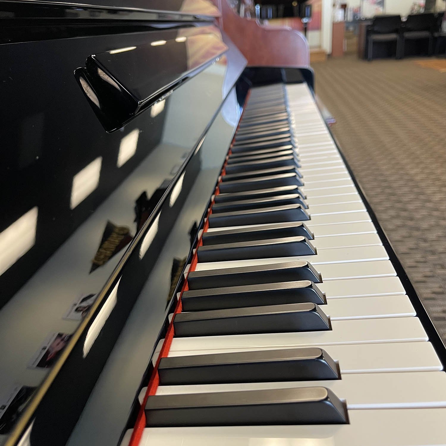 Kawai Piano, Model K-15E PE Polished Ebony, 2007 | Faust Harrison Pianos