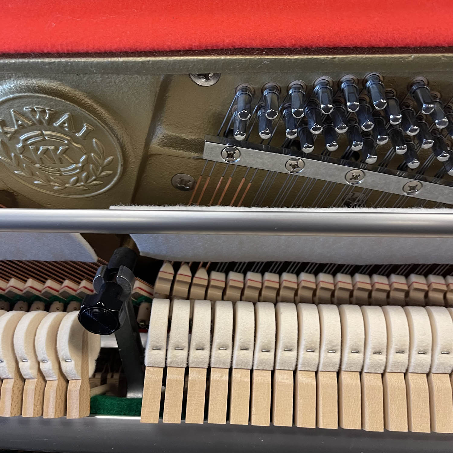 Kawai Piano, Model K-15E PE Polished Ebony, 2007 | Faust Harrison Pianos