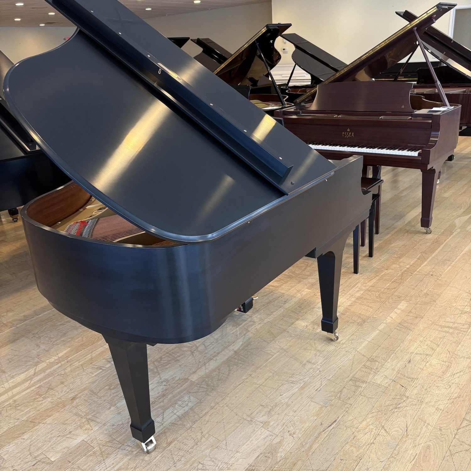 Boston Piano, Model GP163 SE Satin Ebony, 2000 | Faust Harrison Pianos