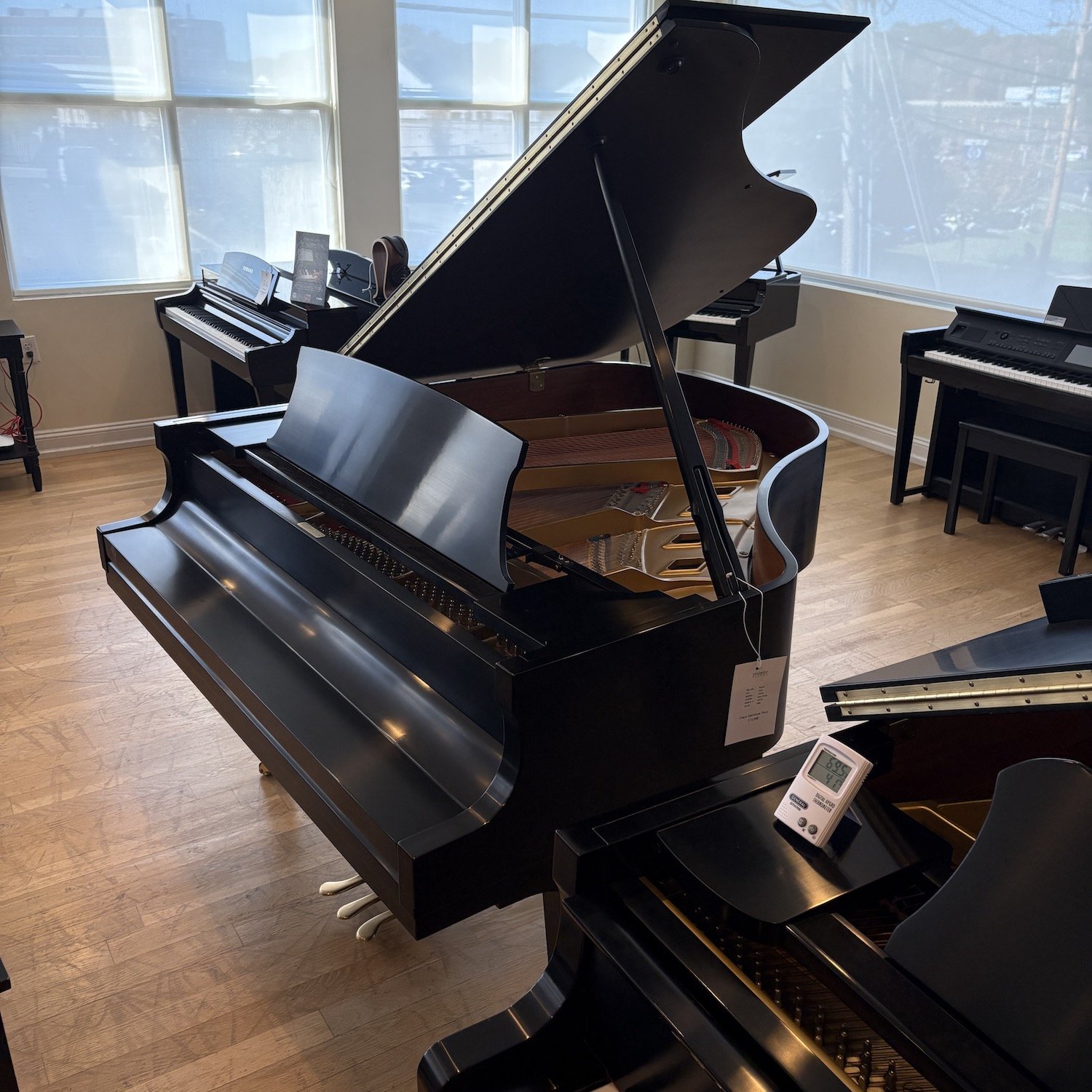 Boston Piano, Model GP163 SE Satin Ebony, 2000 | Faust Harrison Pianos