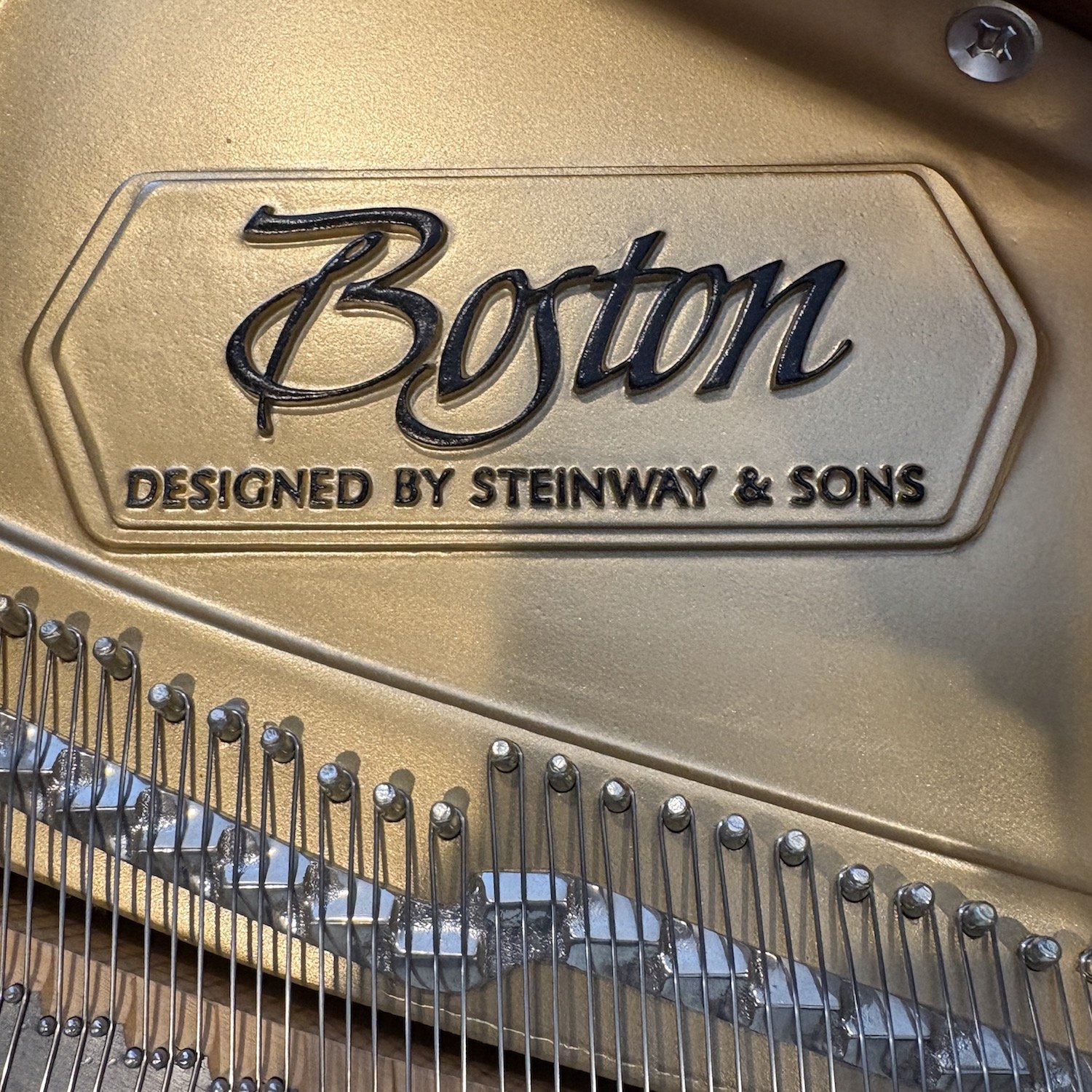 Boston Piano, Model GP163 SE Satin Ebony, 2000 | Faust Harrison Pianos
