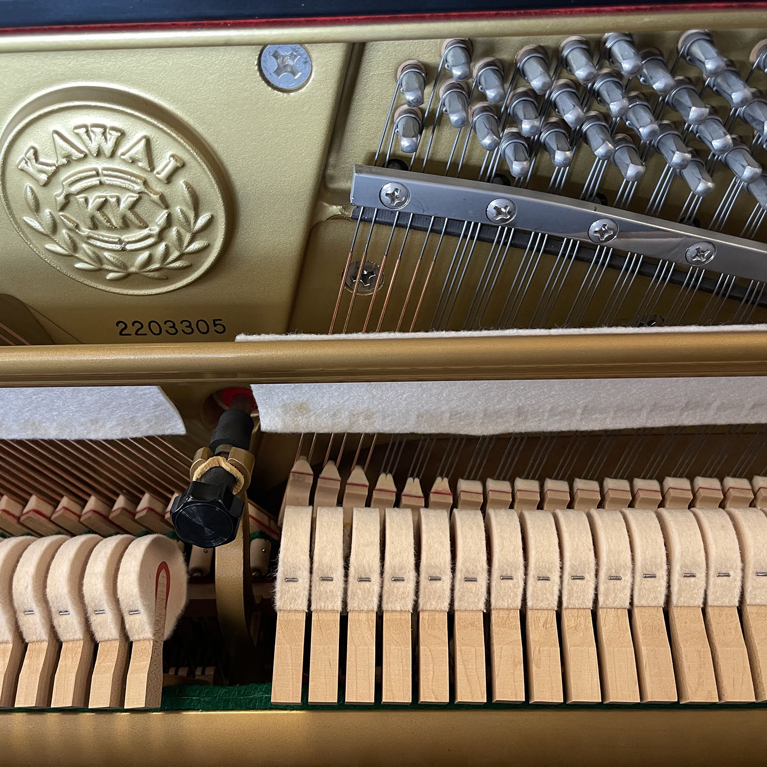 Kawai Piano, Model NS20A PE Polished Ebony, 1995 | Faust Harrison Pianos
