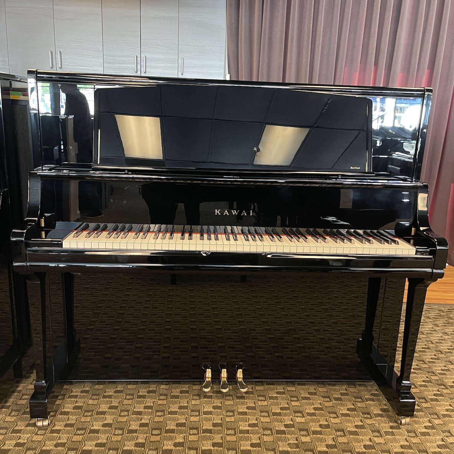 Kawai Piano, Model K8 Polished Ebony, 2006 | Faust Harrison Pianos