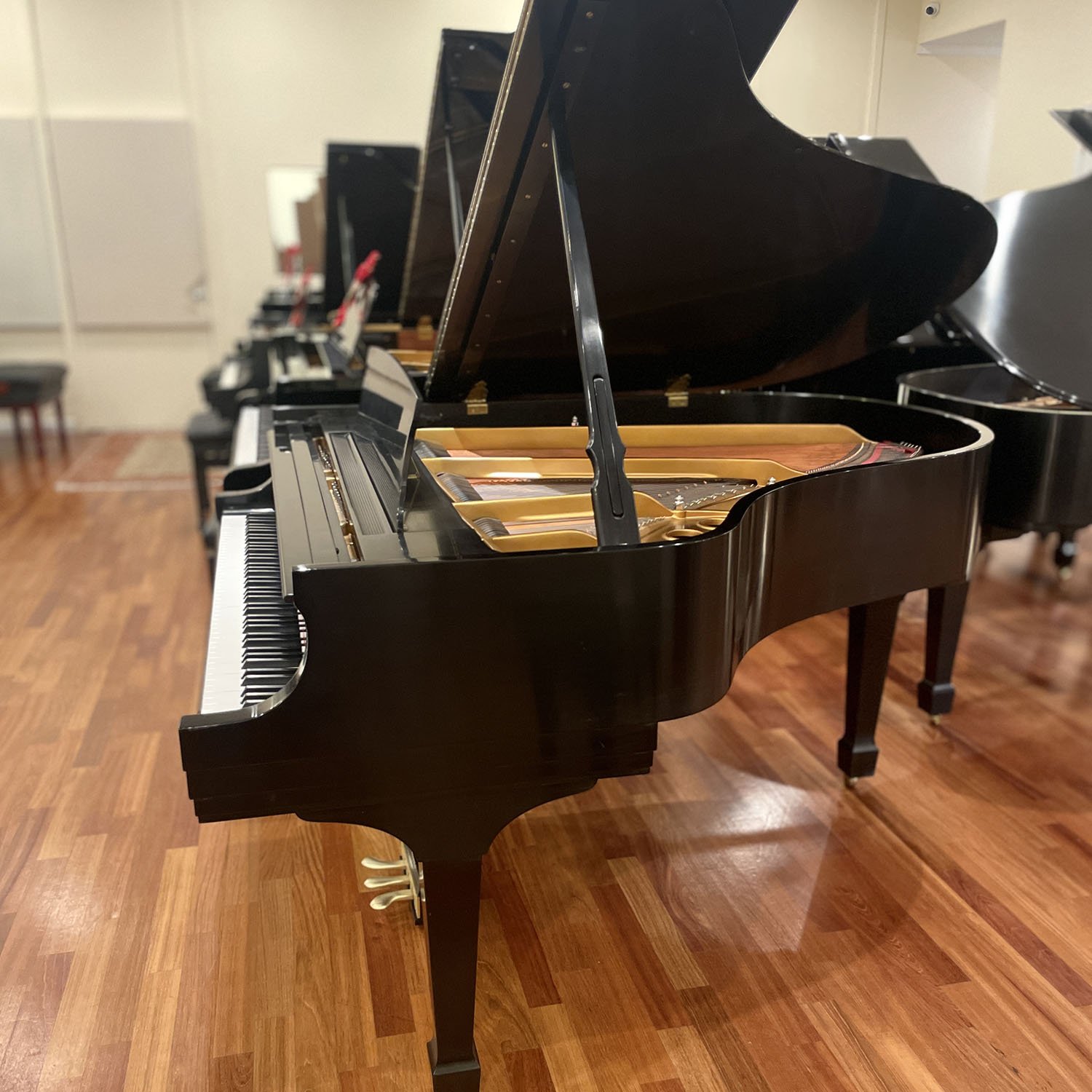 Steinway Piano, Model M SE Satin Ebony, 1992 | Faust Harrison Pianos