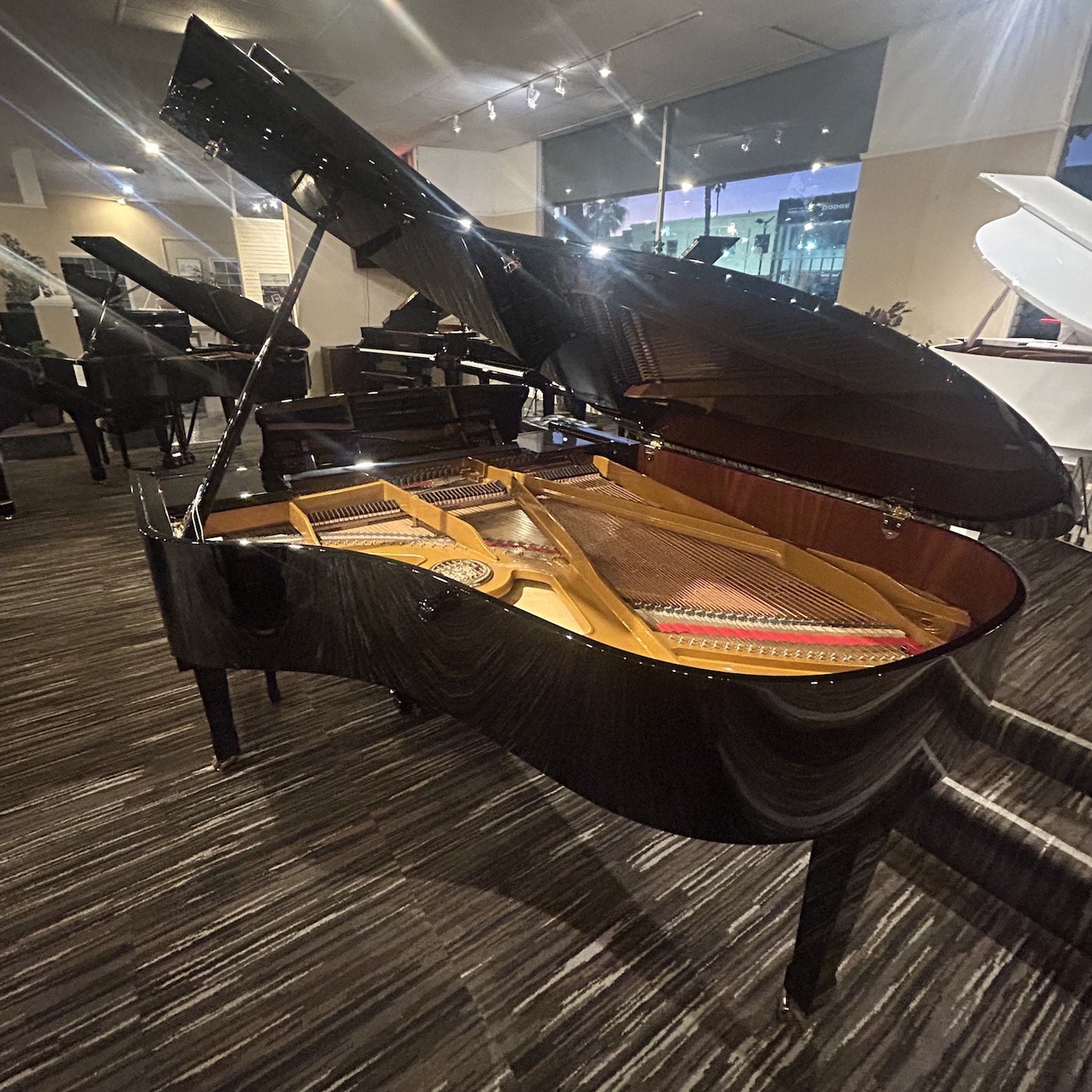 Petrof Piano, Model III PE Polished Ebony, 1998 | Faust Harrison Pianos