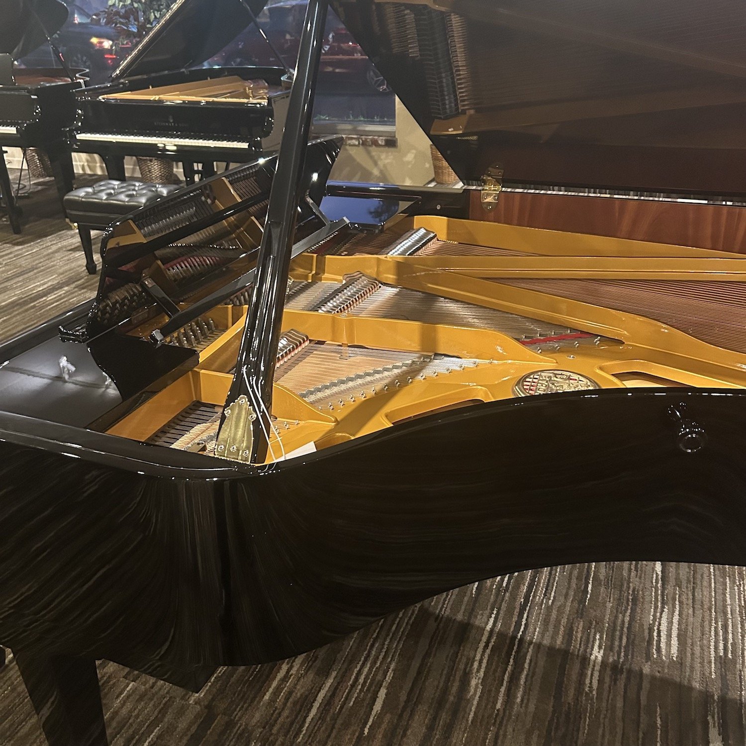 Petrof Piano, Model III PE Polished Ebony, 1998 | Faust Harrison Pianos