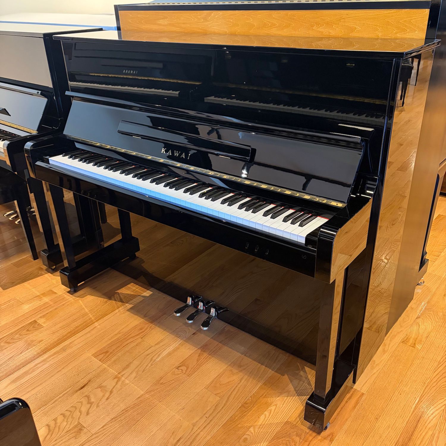 Kawai Piano, Model BS1A PE Polished Ebony, 1993 | Faust Harrison Pianos