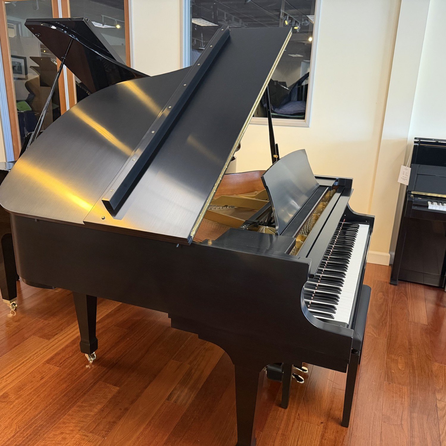 Boston Piano, Model GP156 Satin Ebony, 2001 | Faust Harrison Pianos